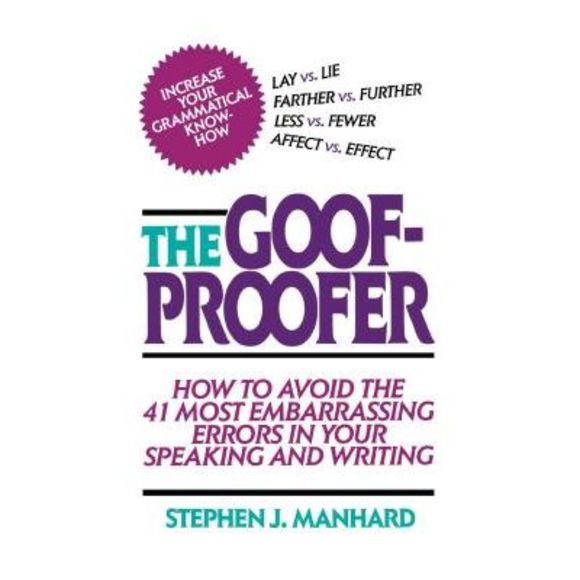 Stephen Manhard | Other | Goof Proofer Stephen Manhard | Poshmark